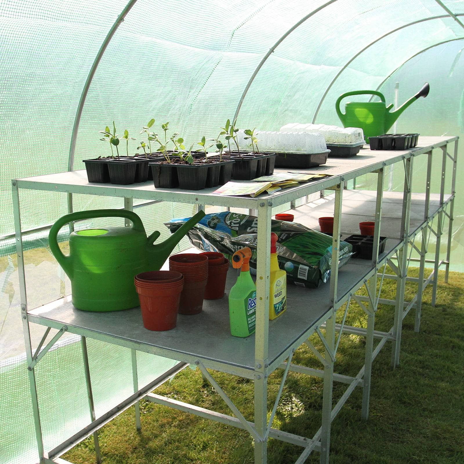 Polytunnel 6m x 3m 25mm Frame | Greenhouse Stores