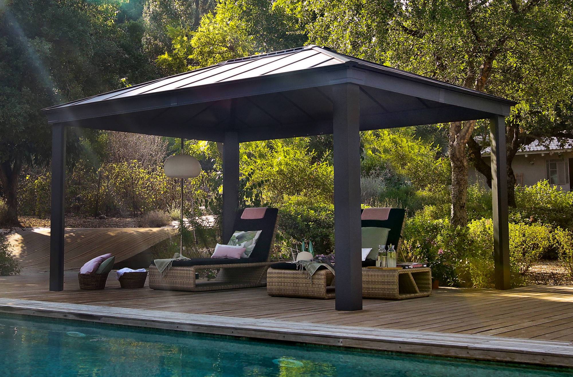 Palram Canopia Dallas 6100 Rectangular Garden Gazebo