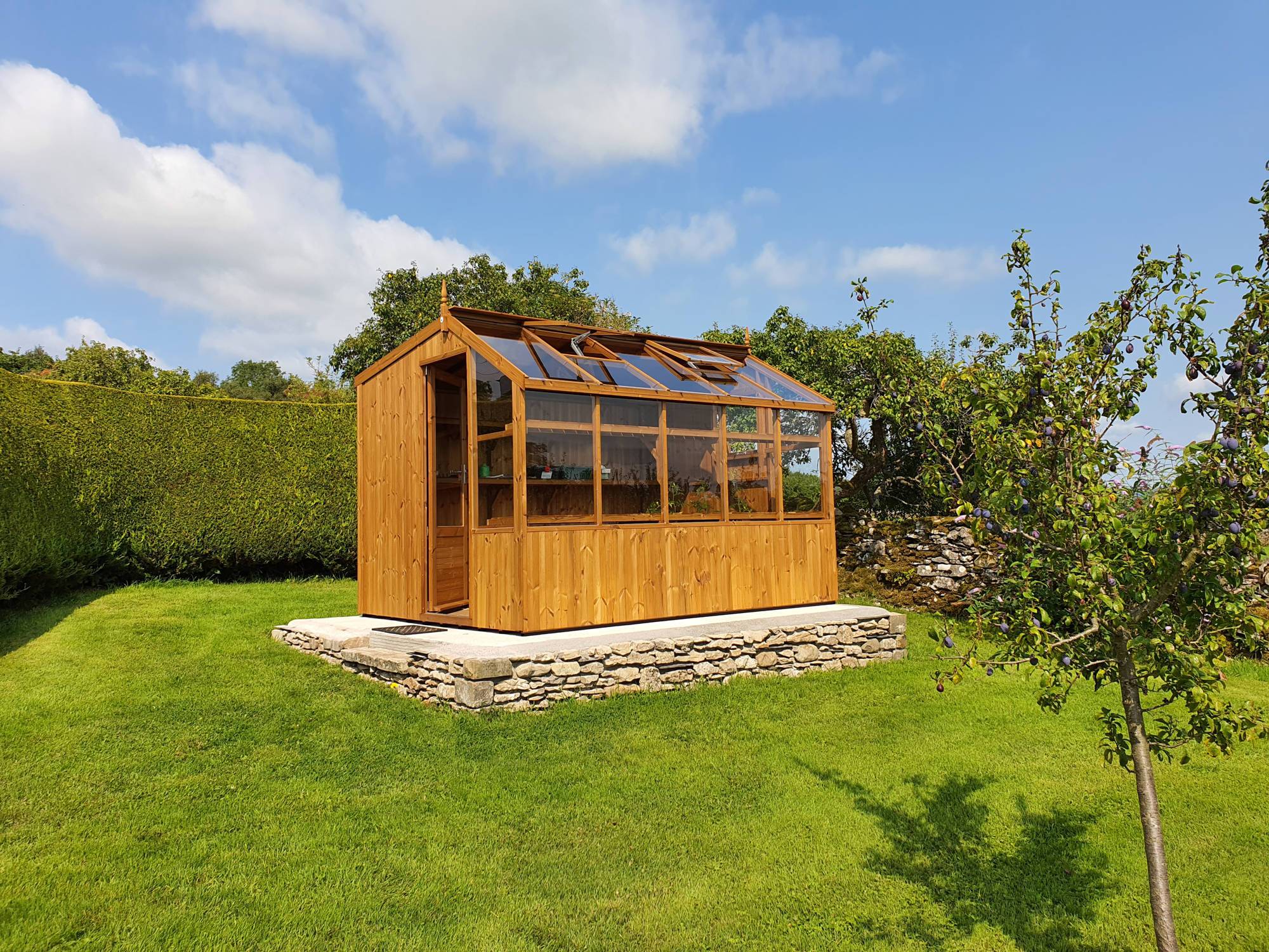 Swallow Rook 8x14 Wooden Potting Shed | Greenhouse Stores
