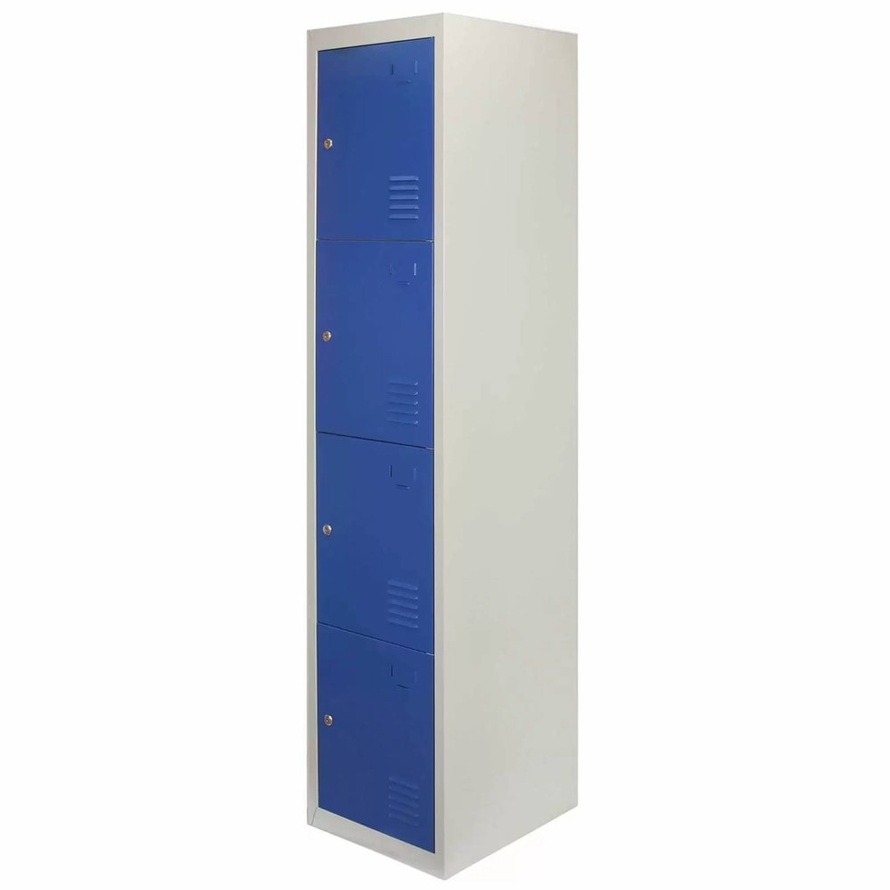 Bulldog 4 Door Storage Locker in Blue | Free Delivery