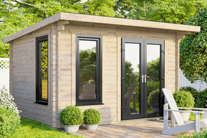 Power Pent Log Cabins | Free UK Delivery