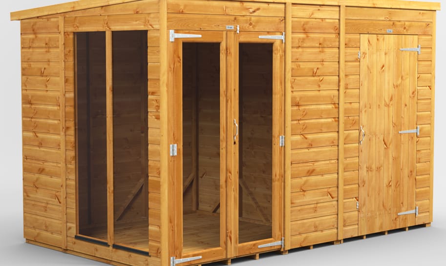 Power Pent Summerhouse Combis | Greenhouse Stores