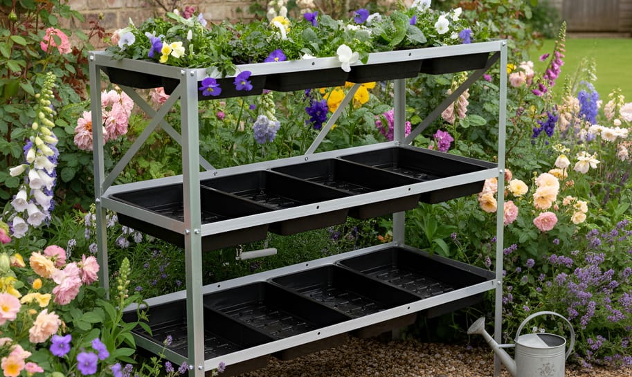Elite 3 Tier 12 Seed Tray Frame | Winter SALE