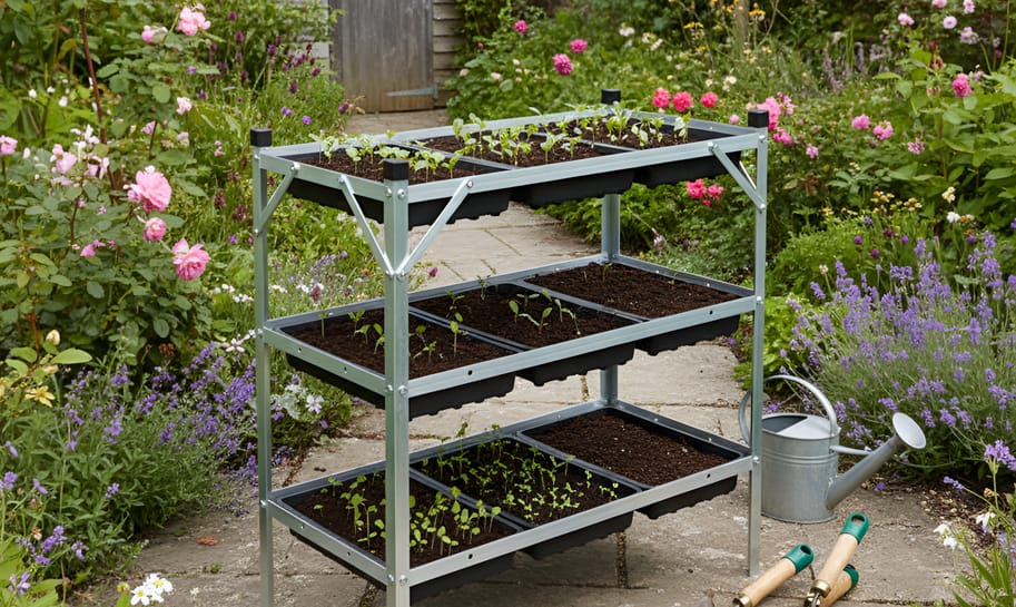 Elite 3 Tier 9 Seed Tray Frame | Winter SALE