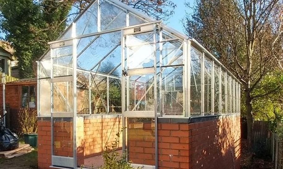 Elite Dwarf Wall 8ft Wide Greenhouse | Greenhouse Stores