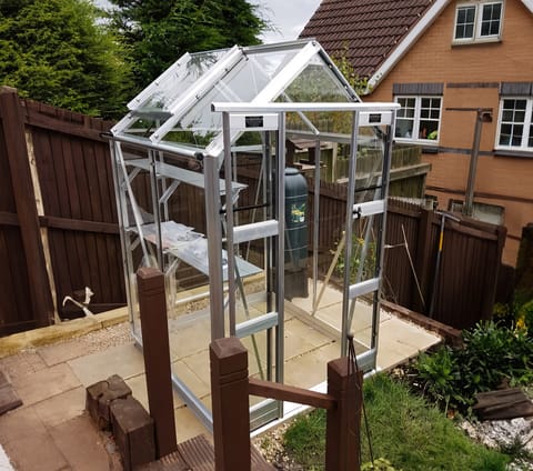 Elite Compact 4x8 Greenhouse Horticultural | SUMMER SALE