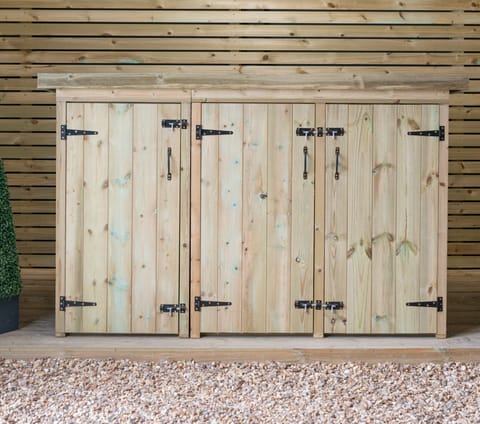 Garden Village Gisburn Large Wooden Garden Store