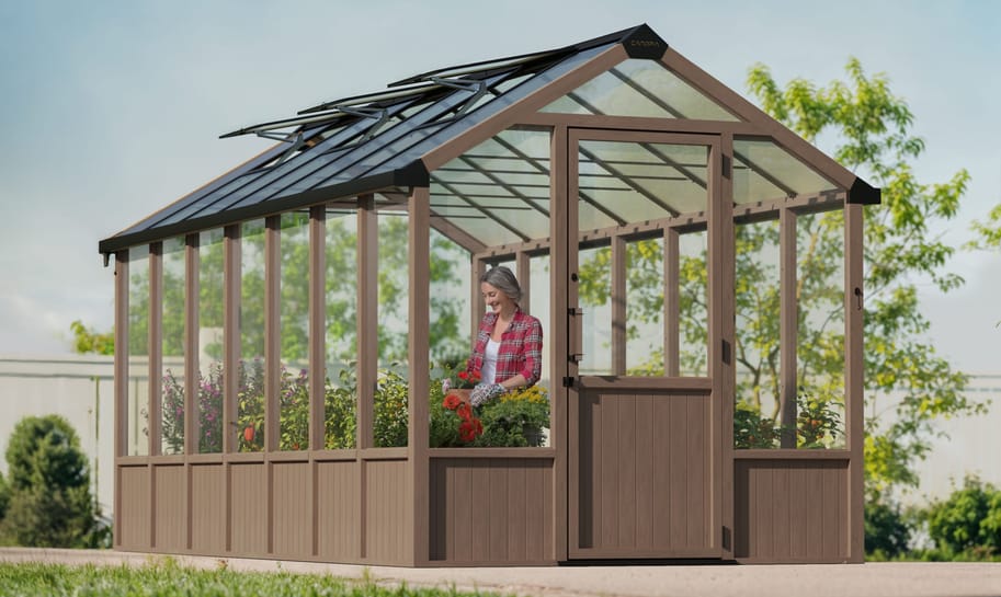 Palram Canopia Natura Wooden Greenhouse | Greenhouse Stores