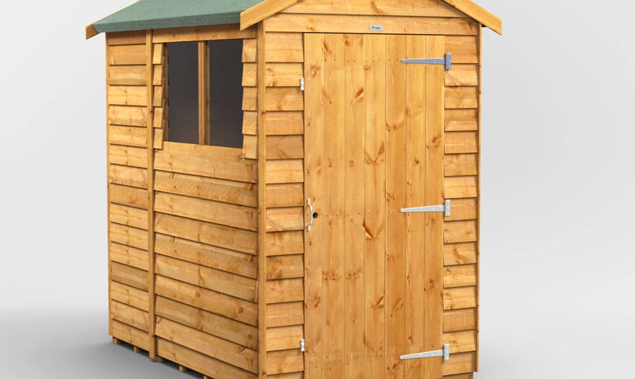 4ft Wide Sheds | Narrow Plastic Sheds From £325