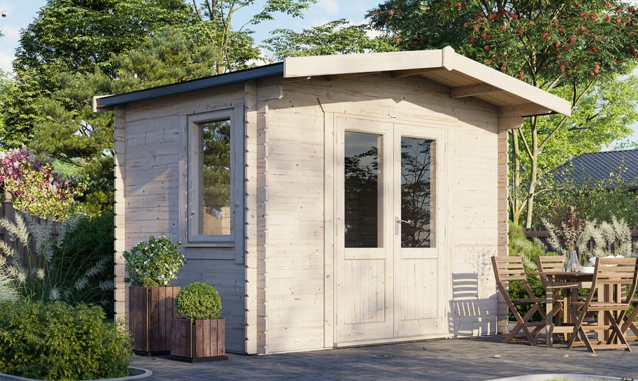 Power Chalet Cabins 28mm | Double Glazed Log Cabins