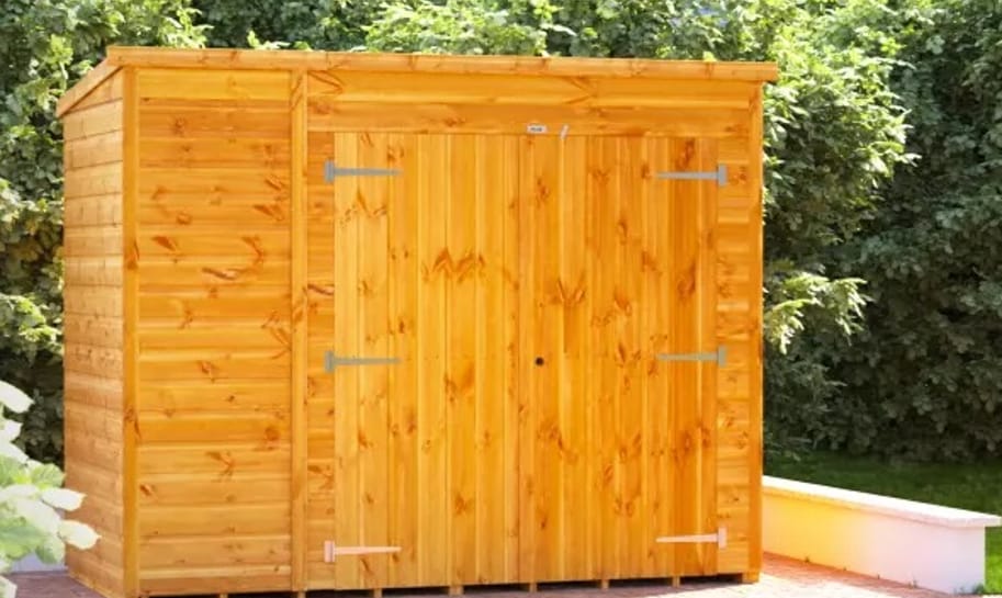 Power 8x4 Pent Storage Shed | British Made