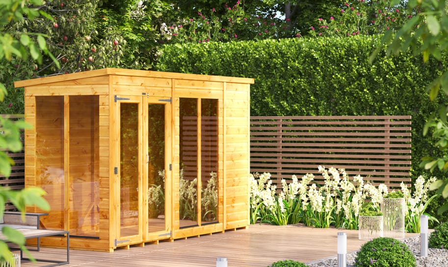 Power 10x4 Pent Summerhouse | British Made