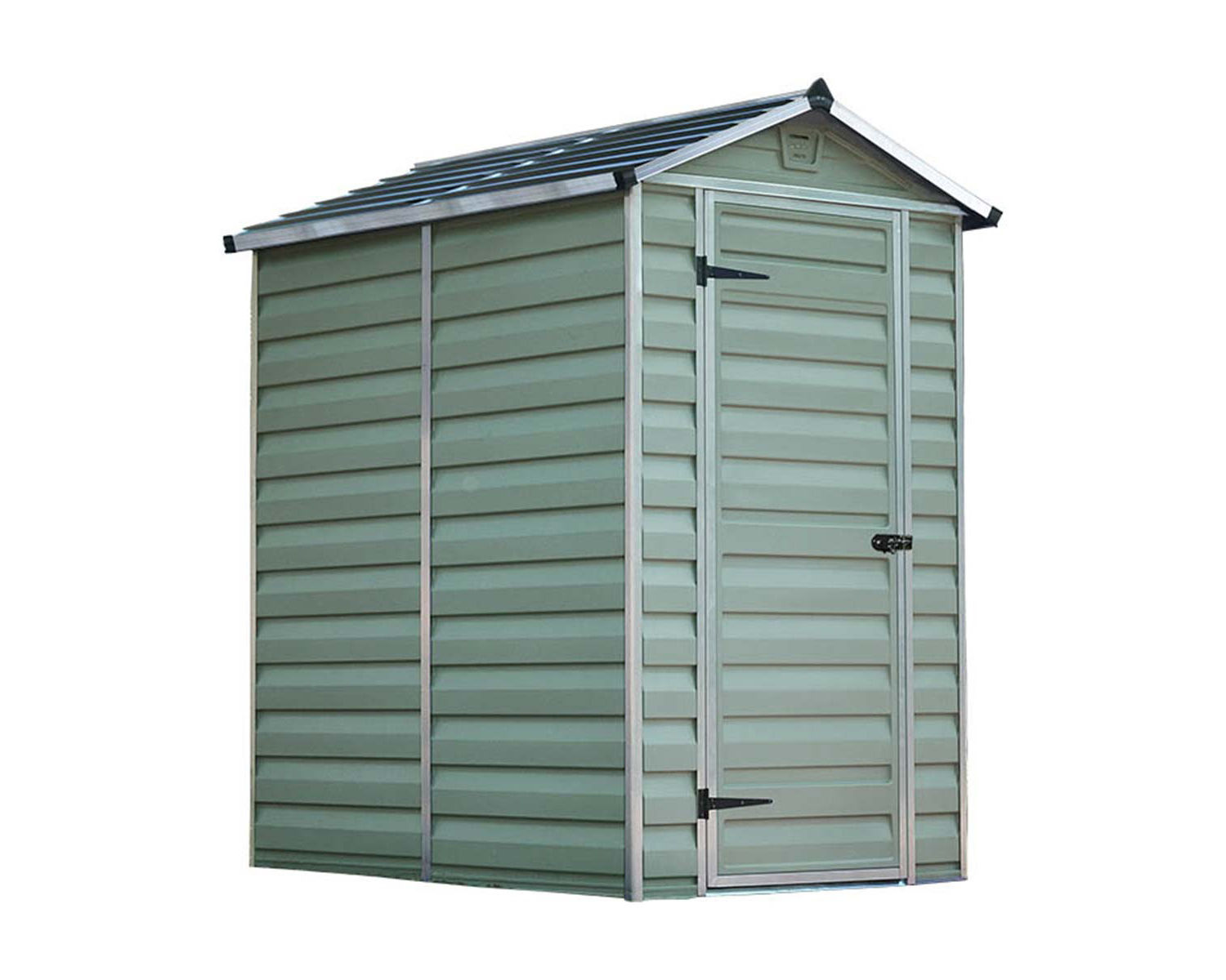 Palram Canopia 4x6 Plastic Skylight Green Shed