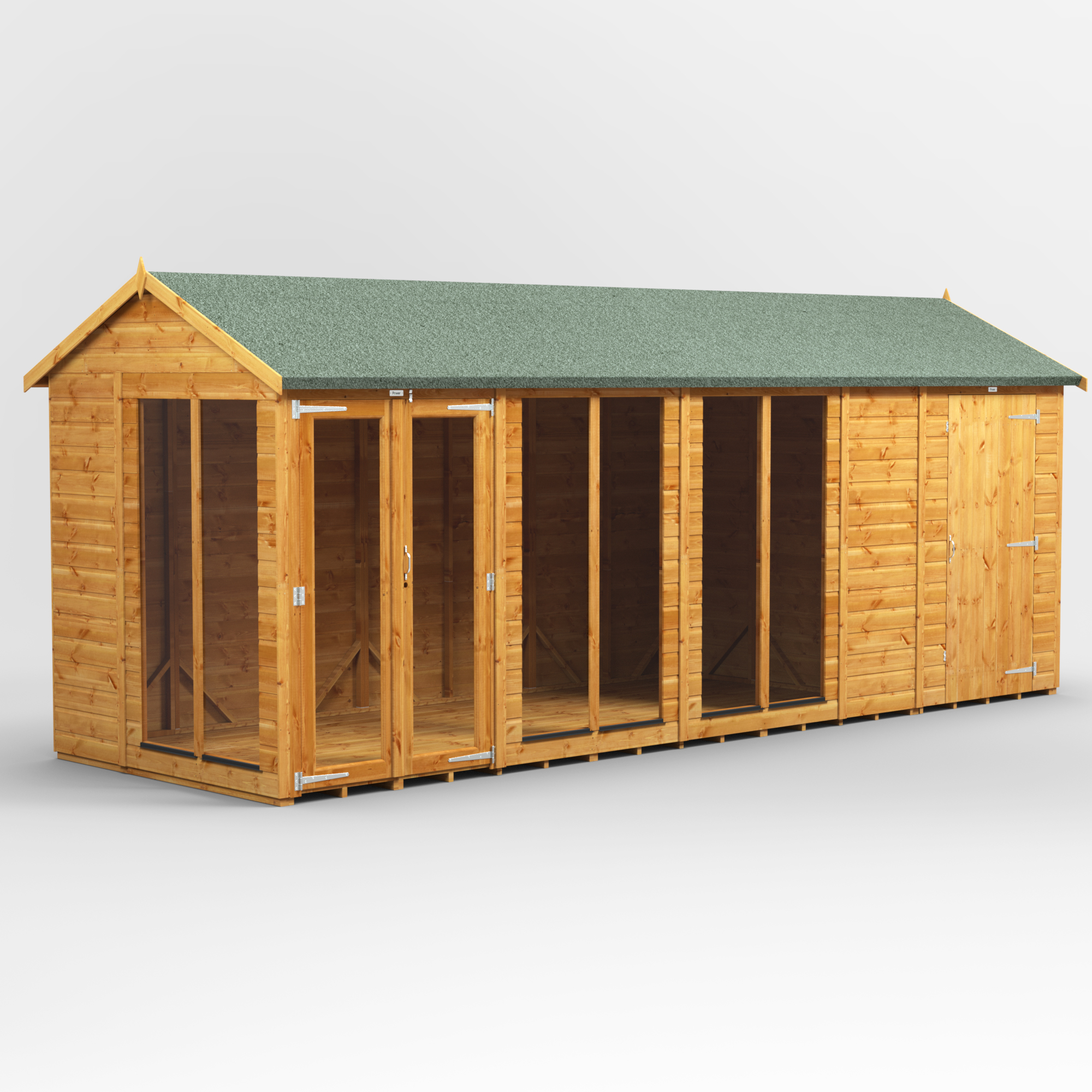 Power 18x6 Apex Summerhouse Combi | 15% OFF SALE