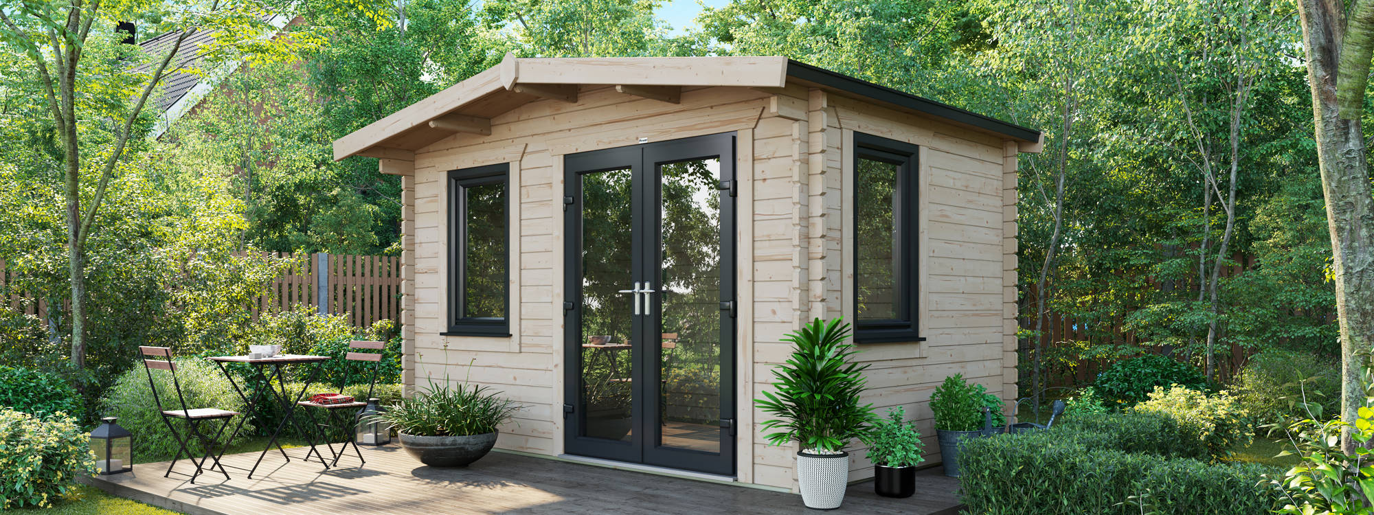 Power Chalet Log Cabins | Free UK Delivery