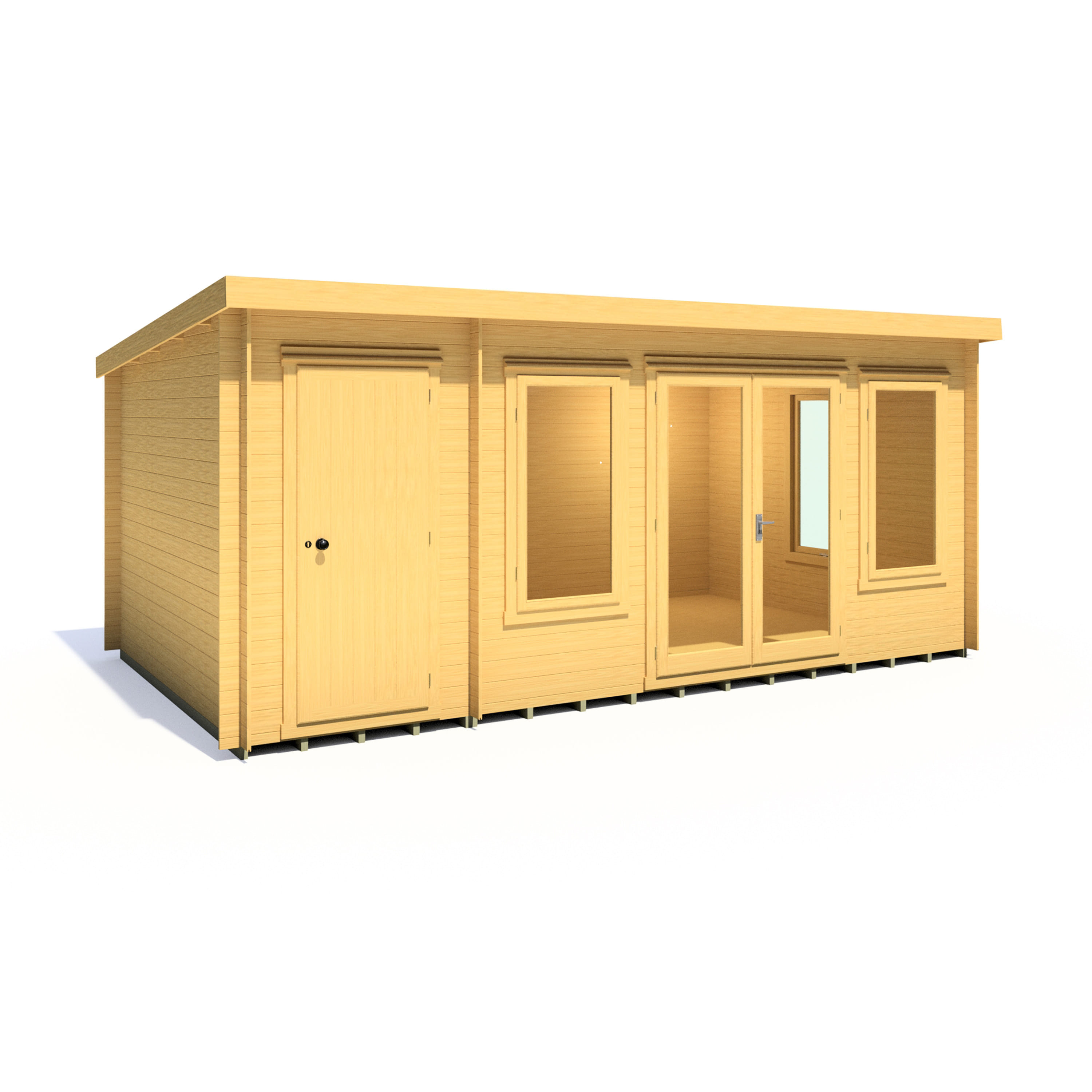 Log Cabin Storage Sheds Log Cabins With Shed Attached For An Extra