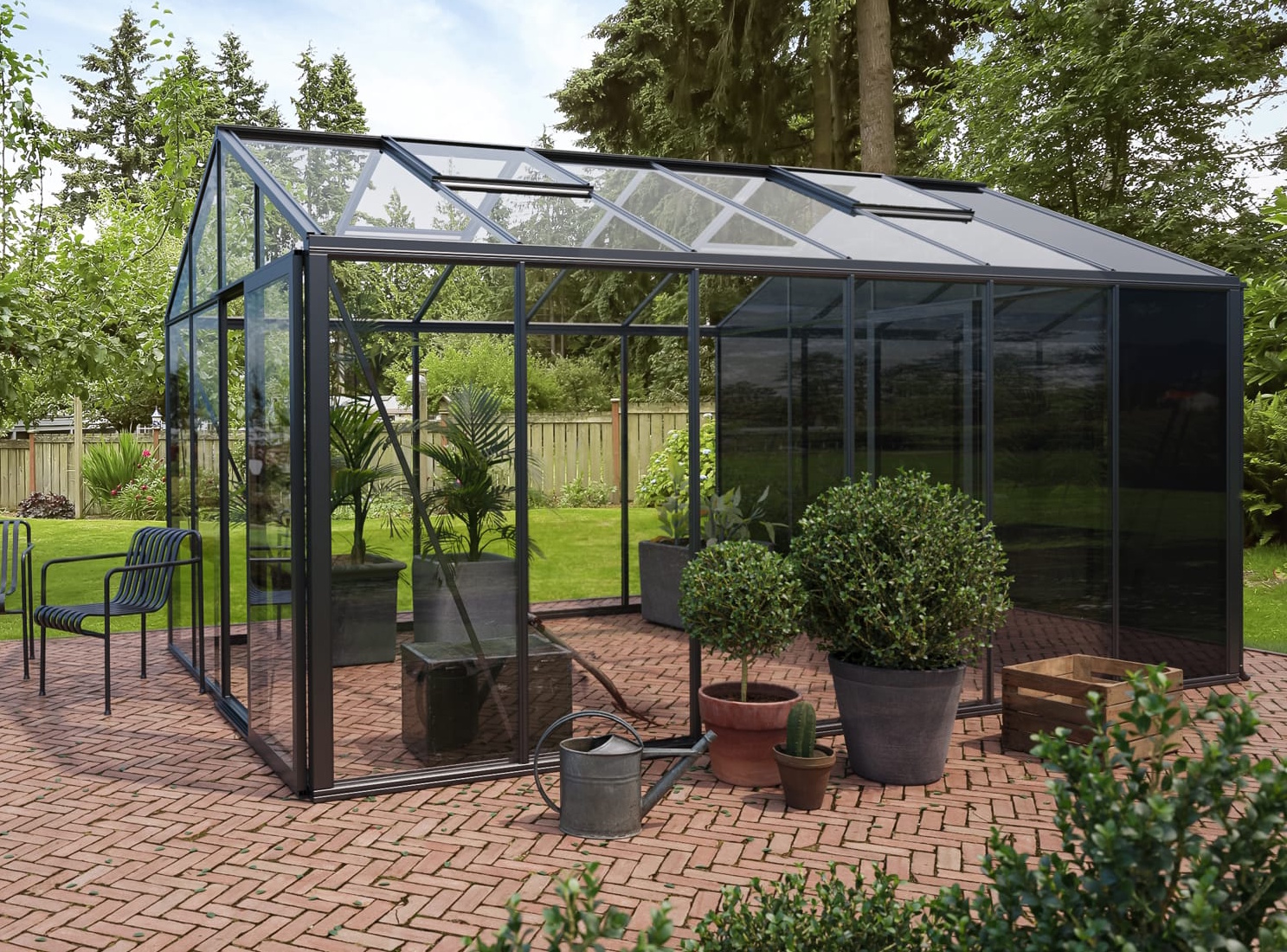 Stali Classic 7x12 Greenhouse with Storage | High Quality