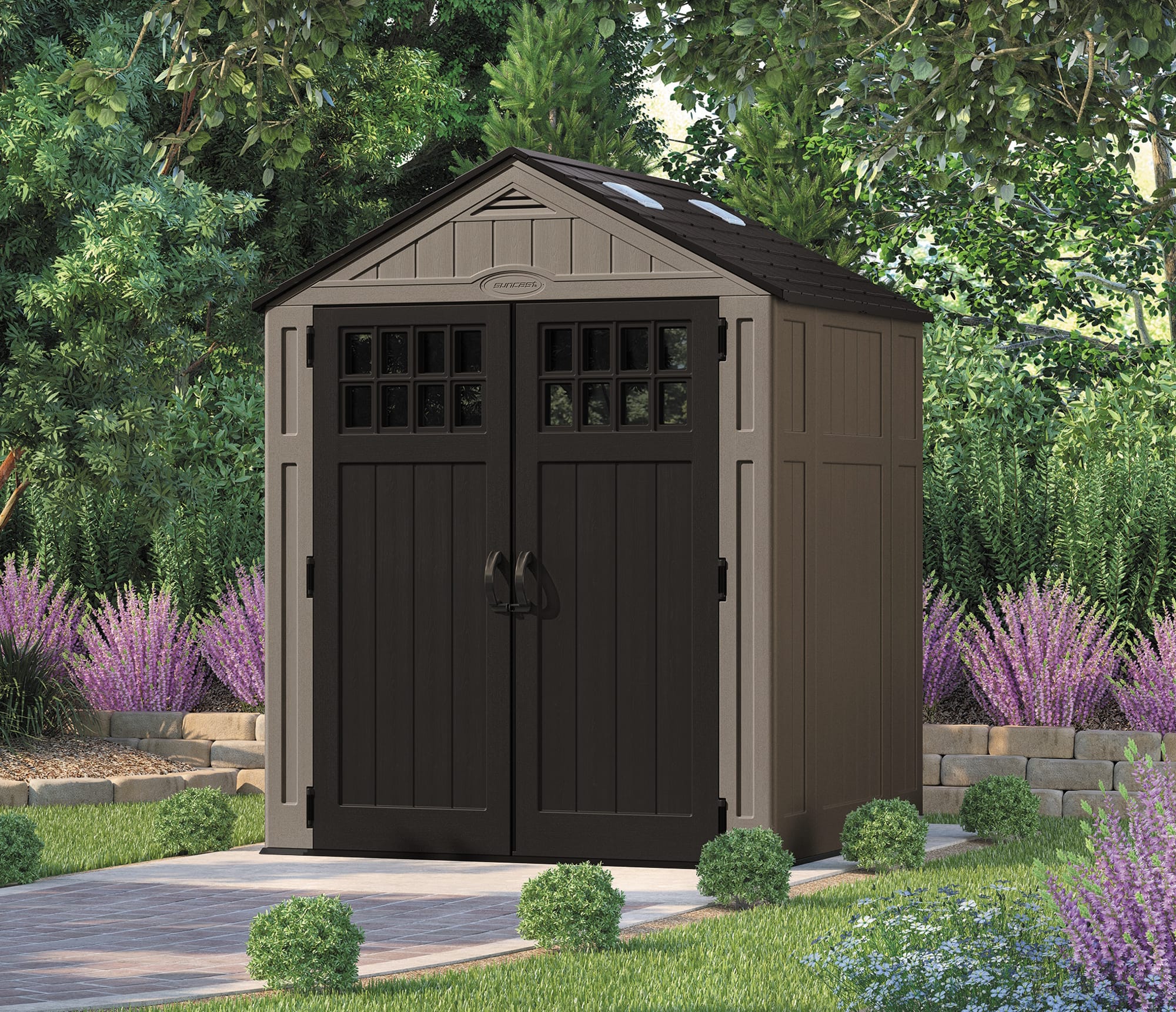 Suncast 6x5 Everett Plastic Shed | AUTUMN SALE