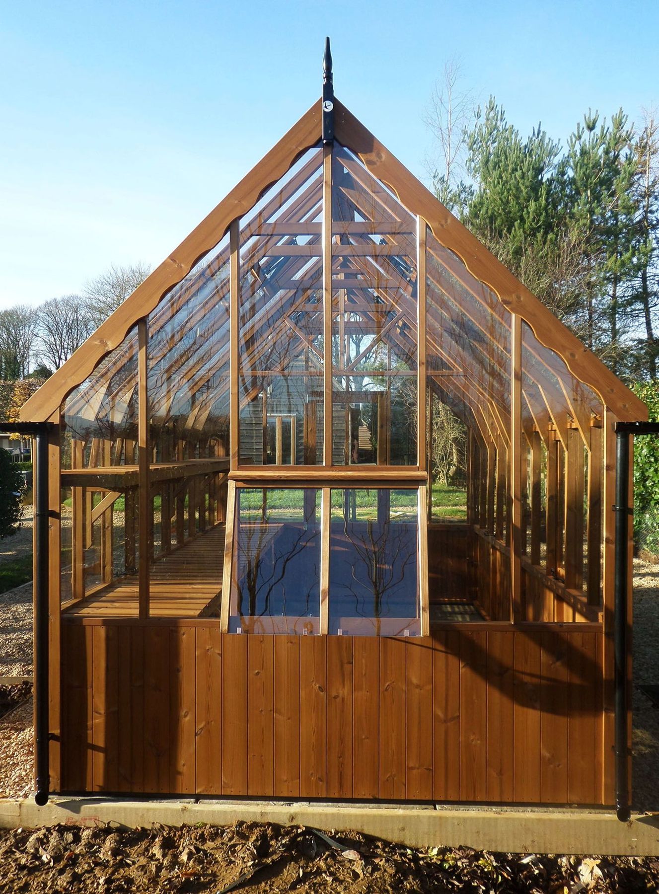 Colonial Style Greenhouse